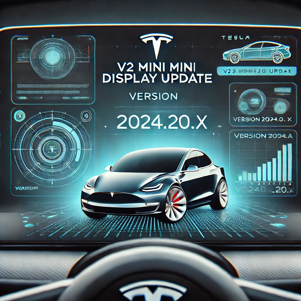 Update für V2 Mini Display aufgrund neuer Tesla-Version 2024.20.x ...
